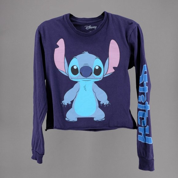 Disney | Tops | Lilo And Stitch Crop Top Xs | Poshmark